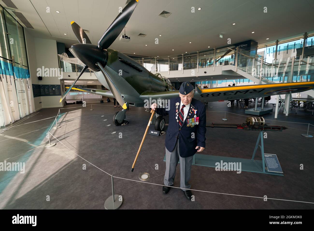 Bert Turner, a 97-year-old RAF bomber command veteran by a ...
