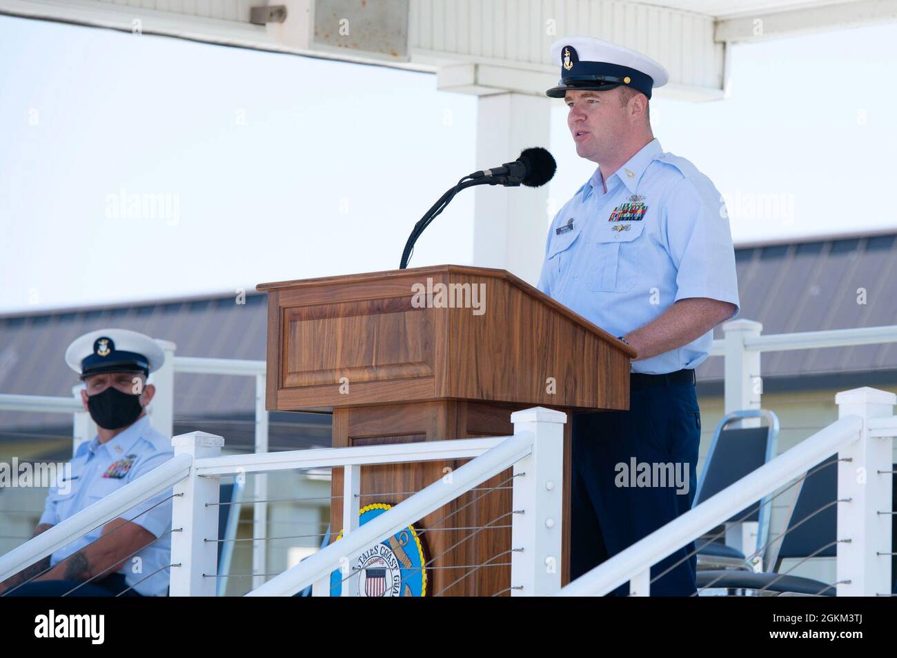 U.S. Coast Guard Senior Chief Petty Officer Jason Bussell, officer in ...