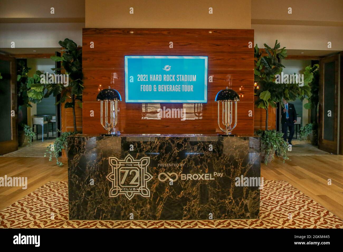 Tuesday, September 14, 2021; Miami, FL. USA; A general view of the 72 ...