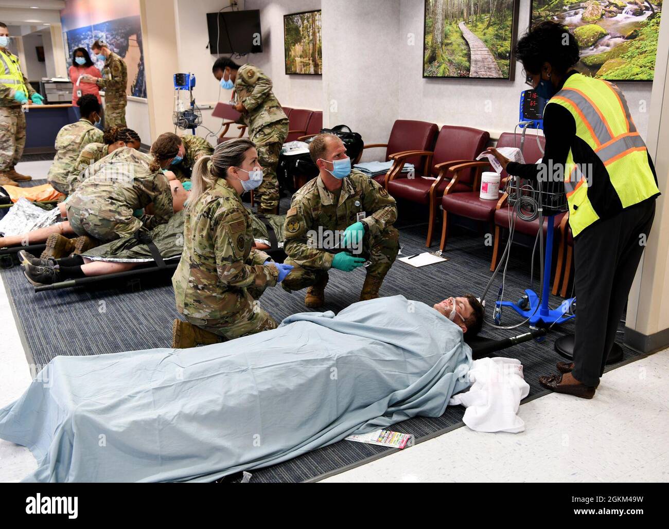 ROBINS AIR FORCE BASE, Ga. – Ready Eagle facilitator, Denise Hargrove ...