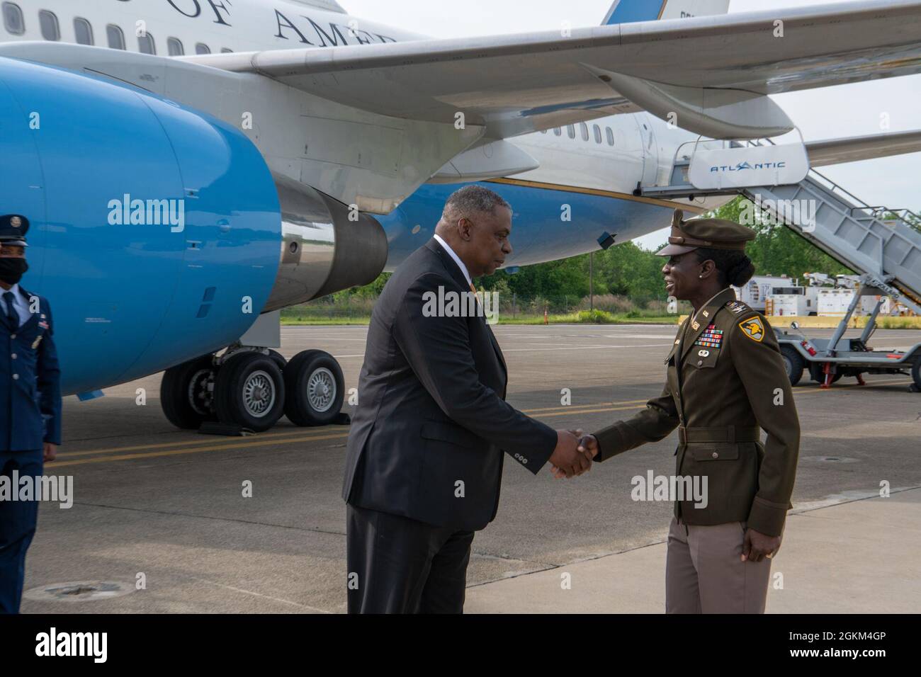 Secretary of Defense Lloyd J. Austin III arrives at West Point, New ...