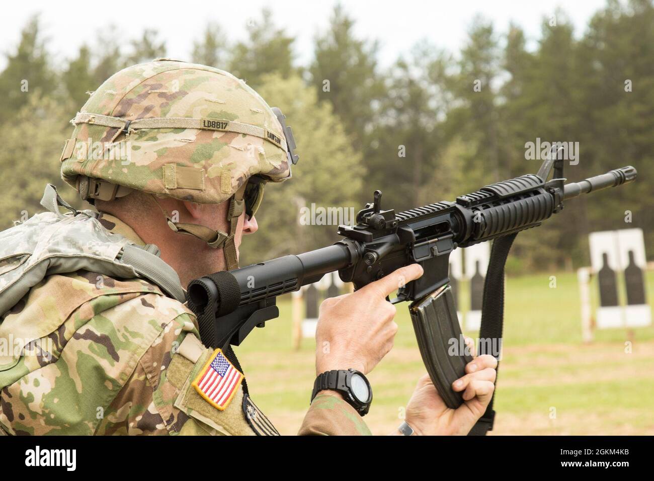 Staff Sgt. Lucas Dawson, a U.S. Army Reserve Soldier from the 416th ...