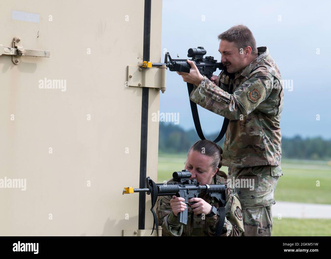 Mobility Airmen perform Force-on-Force training during Exercise ...