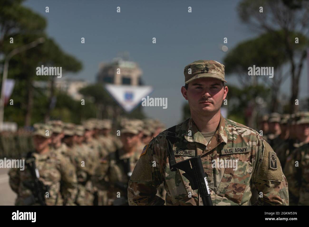 Florida Army National Guard Soldiers with the 53rd Infantry Brigade ...