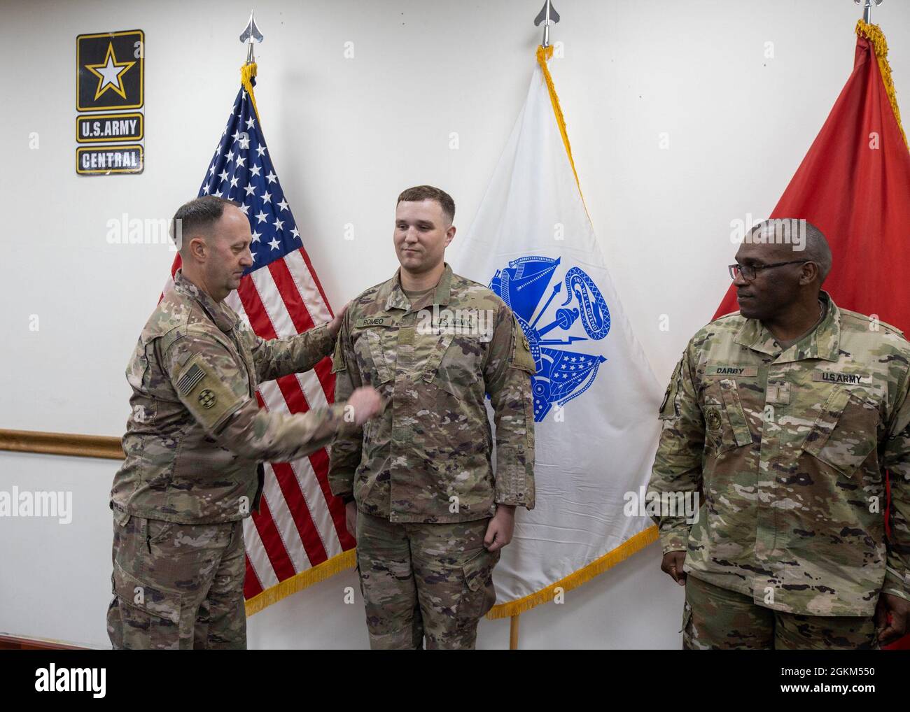 Brig. Gen. Justin Swanson, deputy commanding general, 1st Theater ...