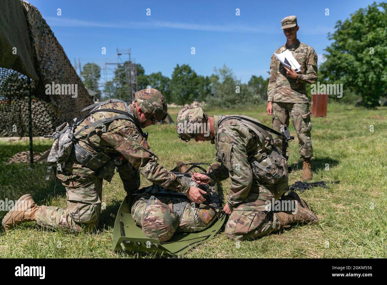 53rd Infantry Brigade Combat Team Soldiers with the Brigade Support ...