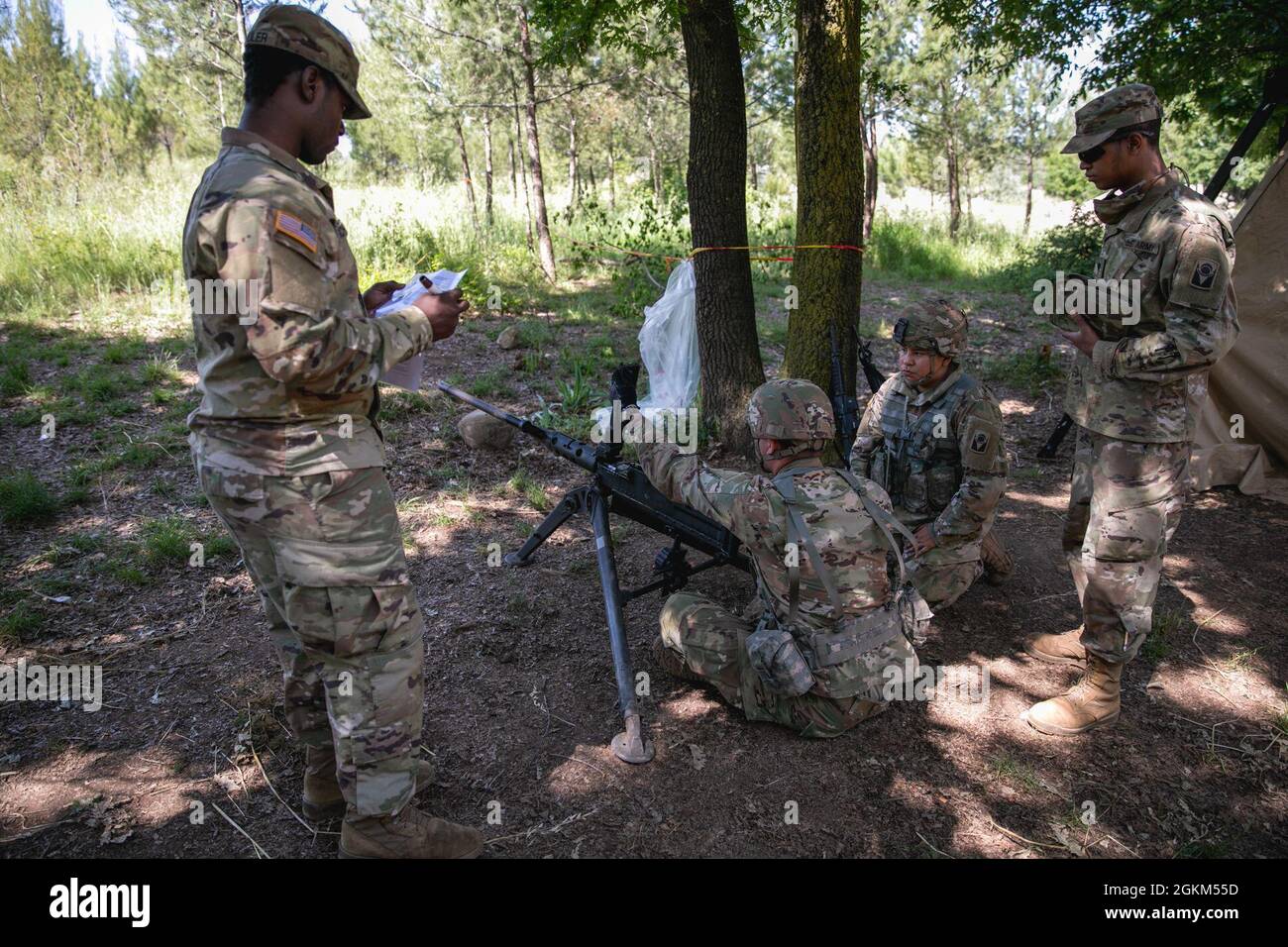 53rd Infantry Brigade Combat Team Soldiers with the Brigade Support ...