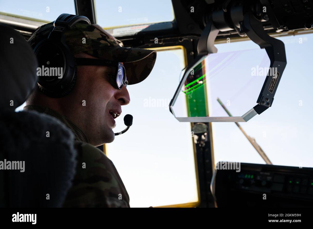 U.S. Air Force Maj. Jon Clausen, a C-130J Super Hercules pilot assigned to the 75th ...