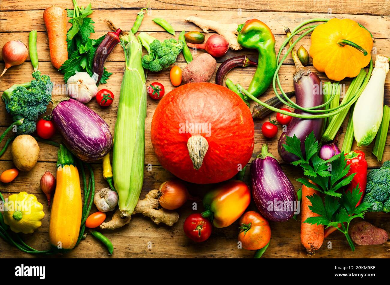 Collection of fresh summer vegetables.Assortment of raw vegetables.Food ...