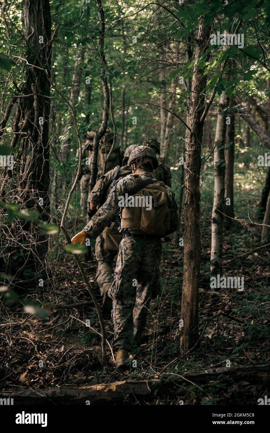 U.S. Marines with 3rd Battalion, 2d Marine Regiment (3/2), 2d Marine ...
