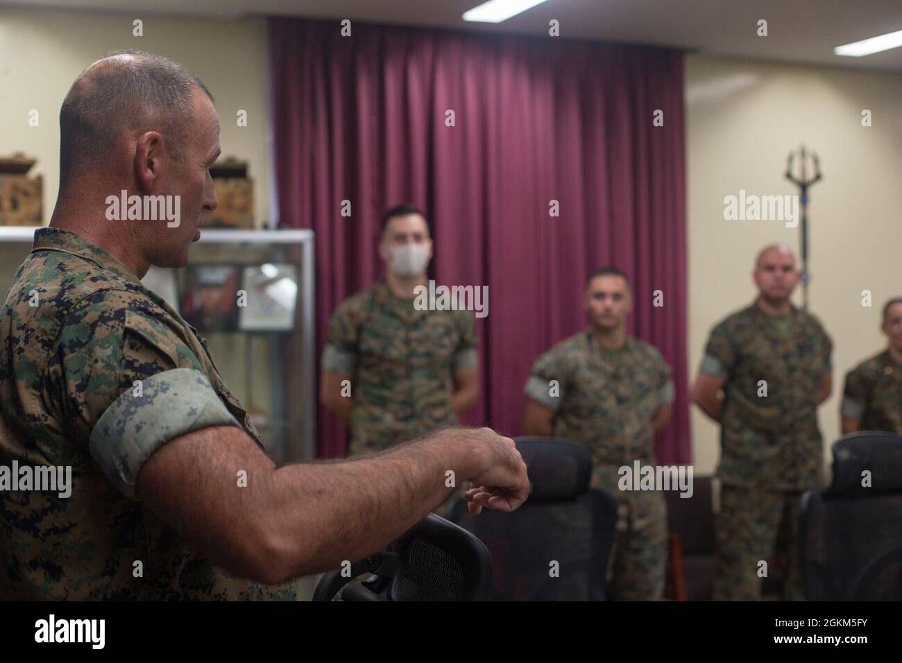 Iii mef sergeant major hi-res stock photography and images - Alamy