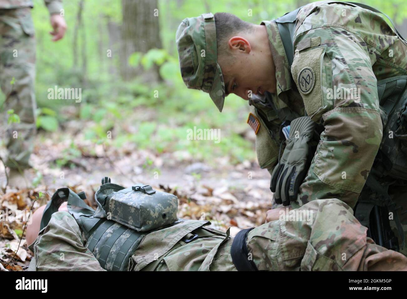 New York Army National Guard Spc. William Smith, an infantryman ...