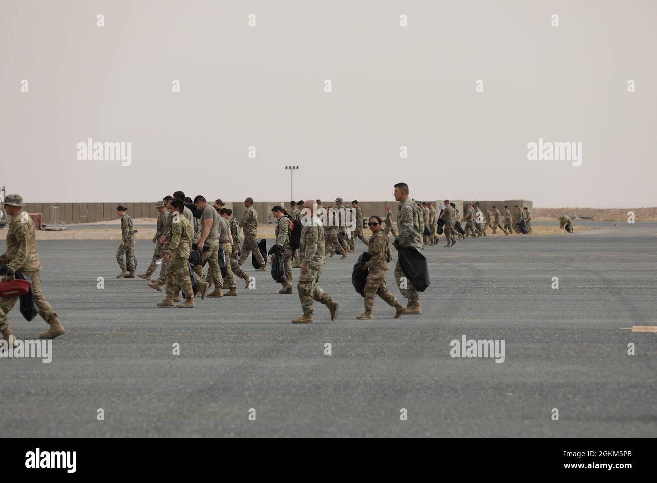 Soldiers of Task Force Phoenix conduct a Foreign Object and Debris (FOD ...