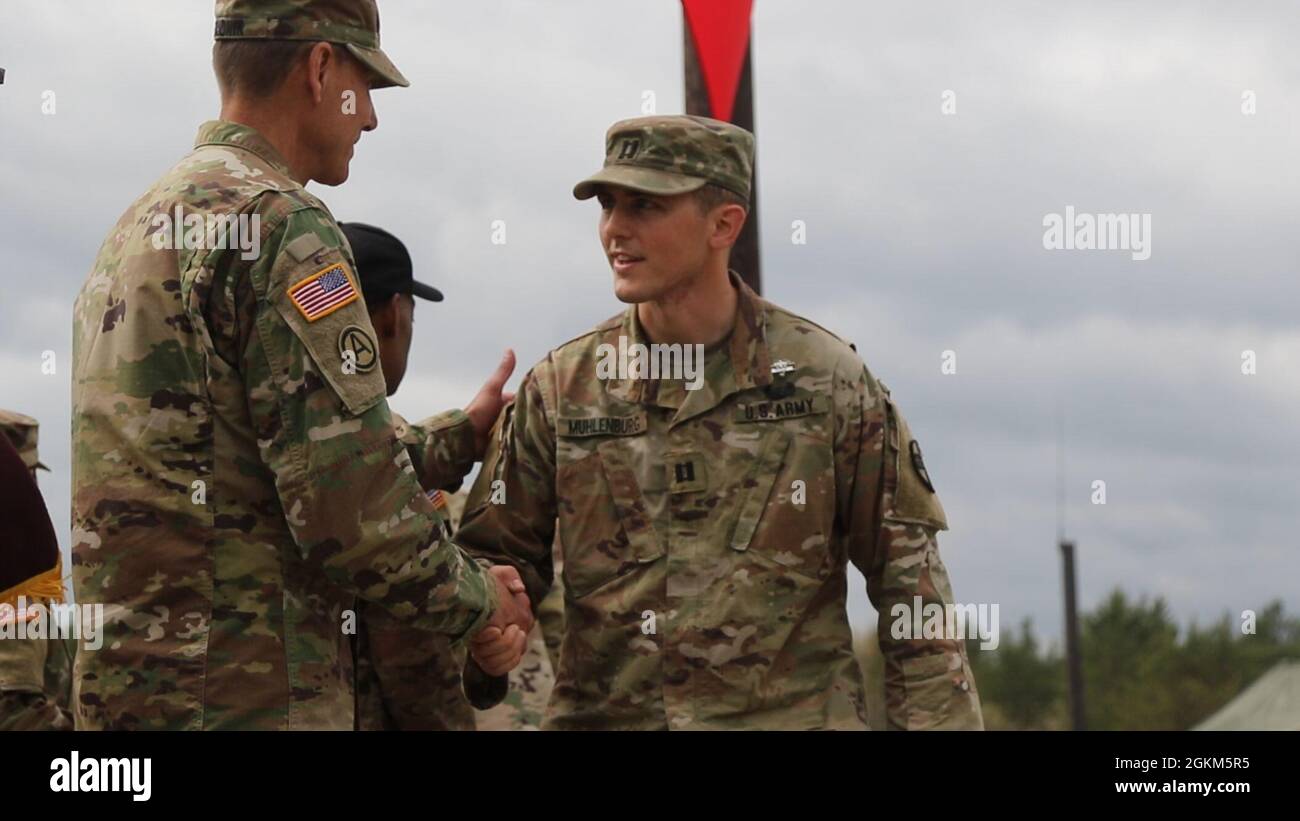 Capt. Trent Muhlenburg, an Army Reserve Emergency Room Nurse from Ames ...