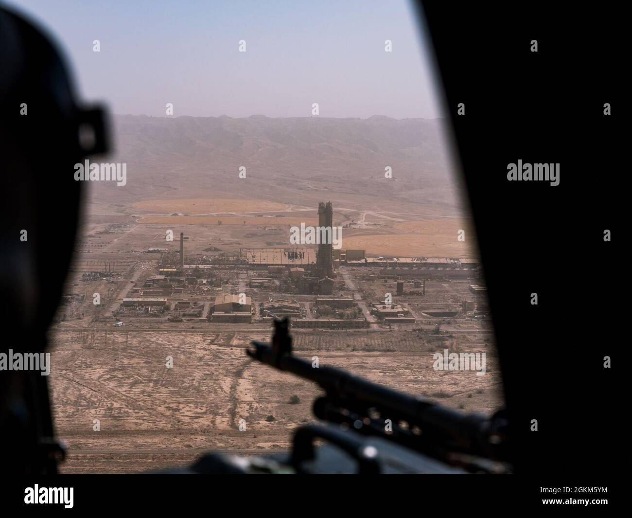 A U.S. Army Black Hawk helicopter from Task Force Phoenix flies over ...
