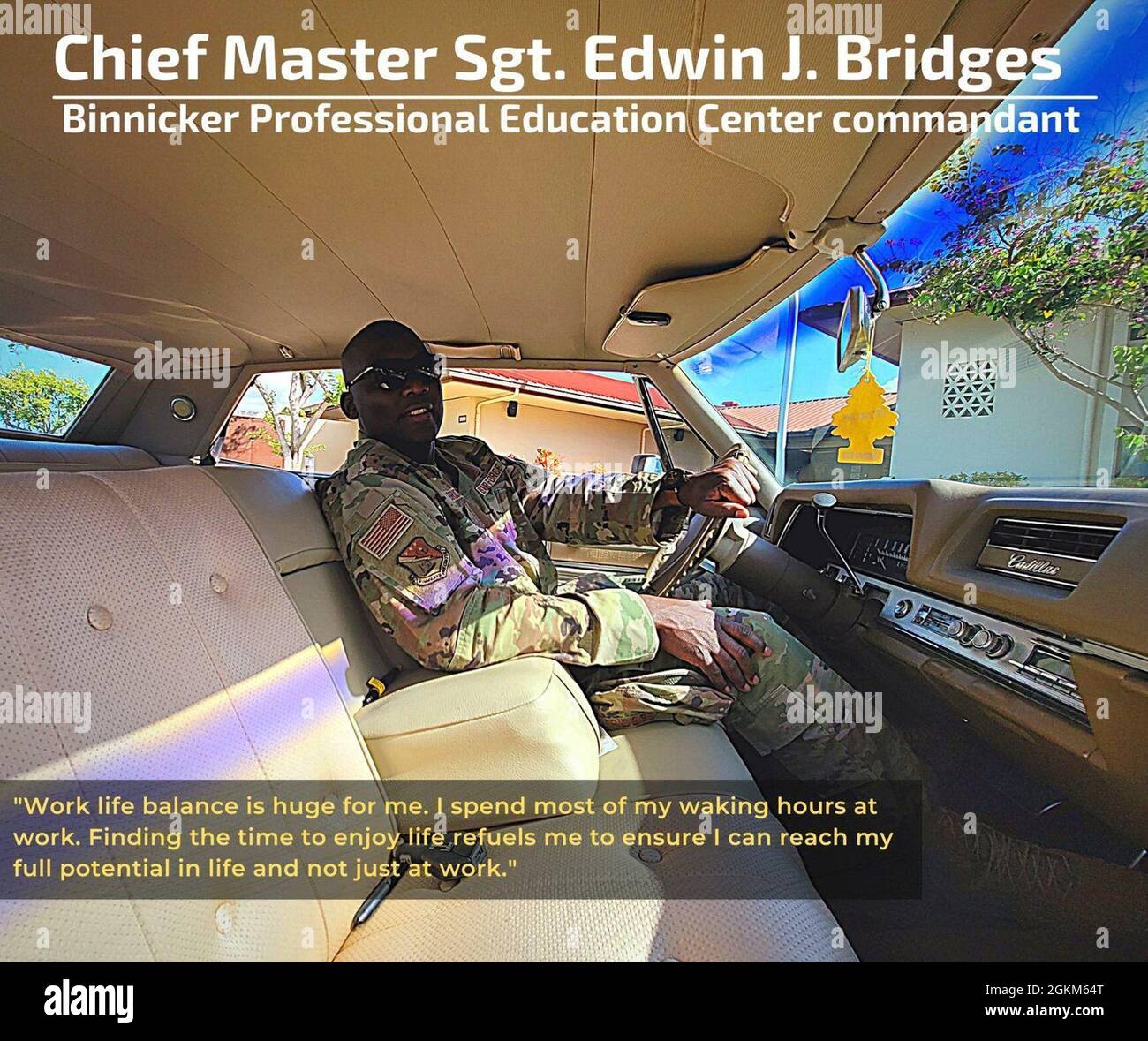 Chief Master Sgt. Edwin J. Bridges, Binnicker Professional Military ...