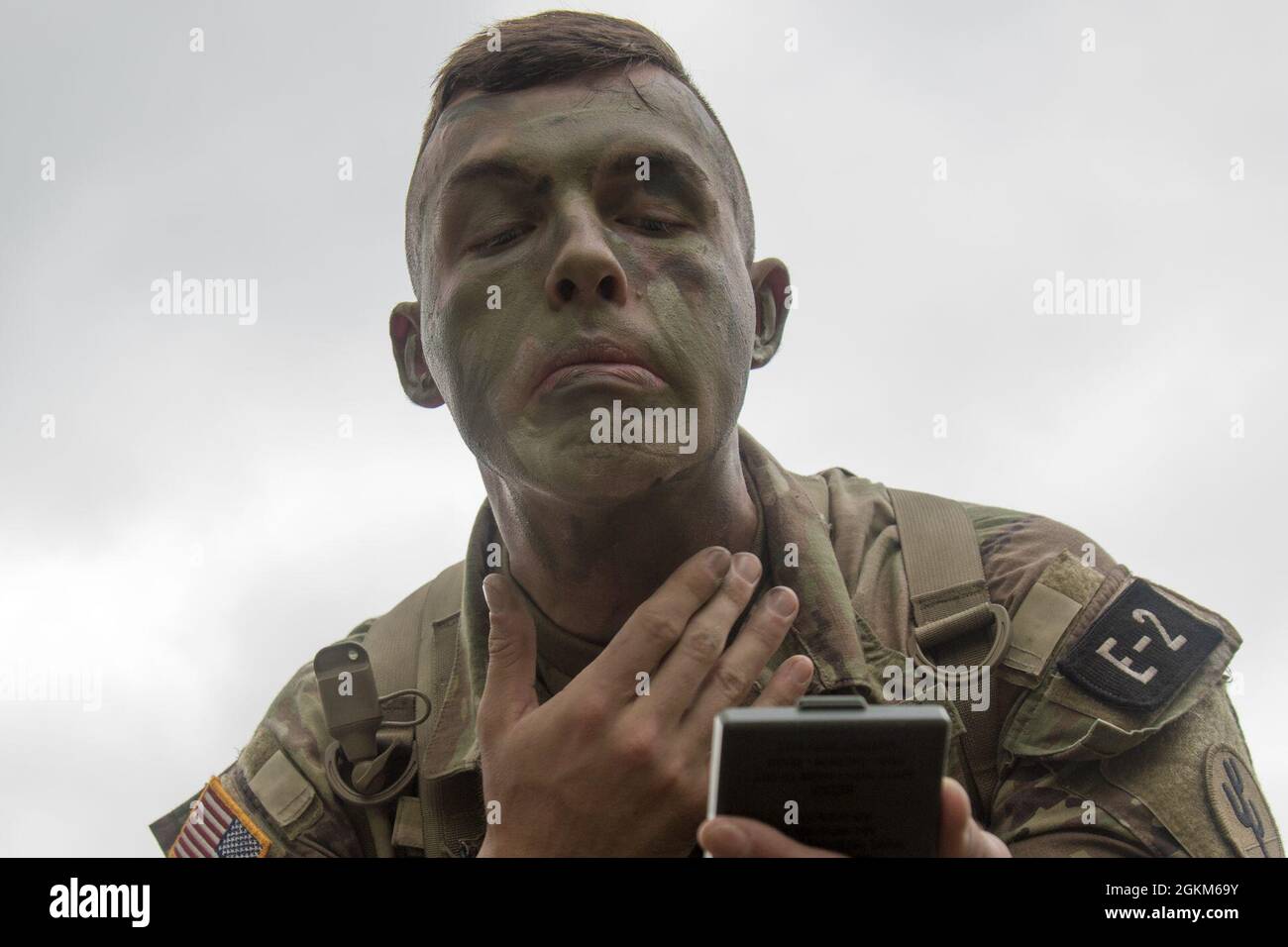 Sgt. Logan Duvall, a U.S. Army Reserve Soldier from the 79th Theater ...