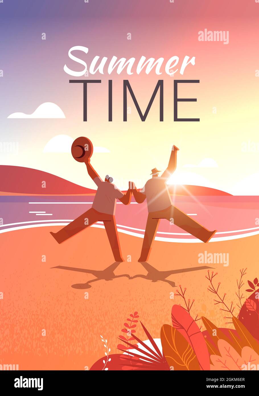 senior couple dancing old man and woman having fun active old age ...