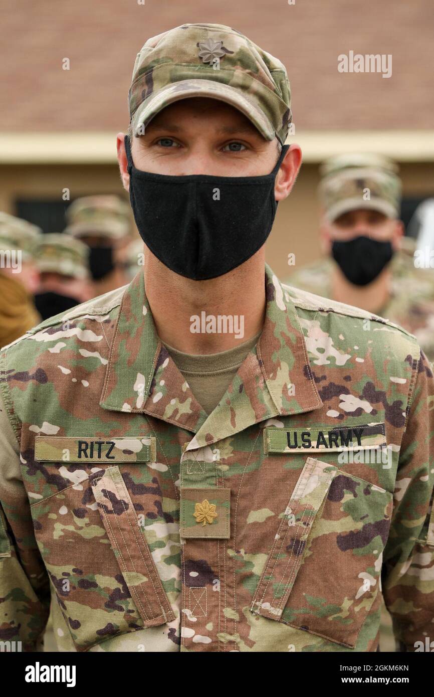 Luke Ritz, engineer officer, Headquarters and Headquarters Company ...