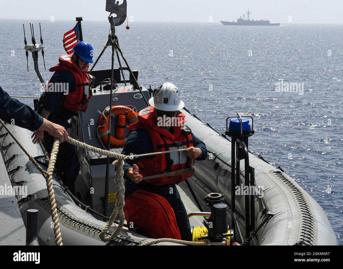 MEDITERRANEAN SEA (May 23, 2021) Boatswain’s Mate 2nd Class Daniel ...