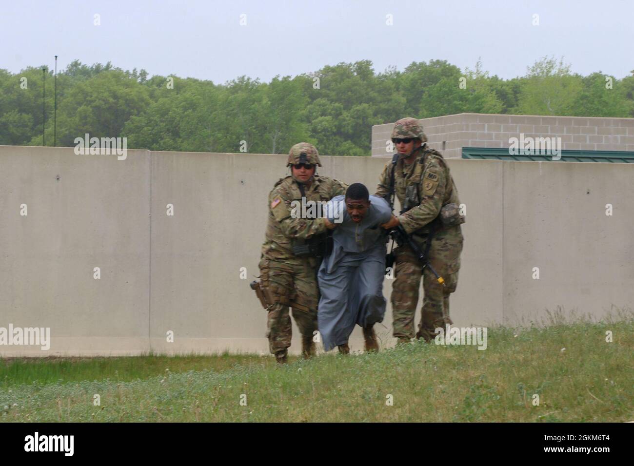 While on Camp Ripley May 23, 2021 North Dakota National Guard MPs of ...