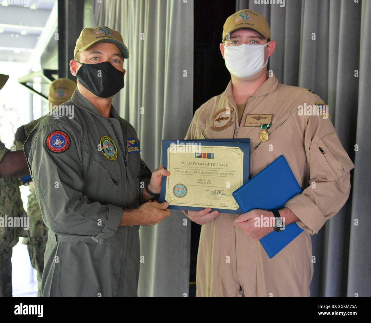 DIEGO GARCIA, British Indian Ocean Territory (May 24, 2021) – Lt. James ...