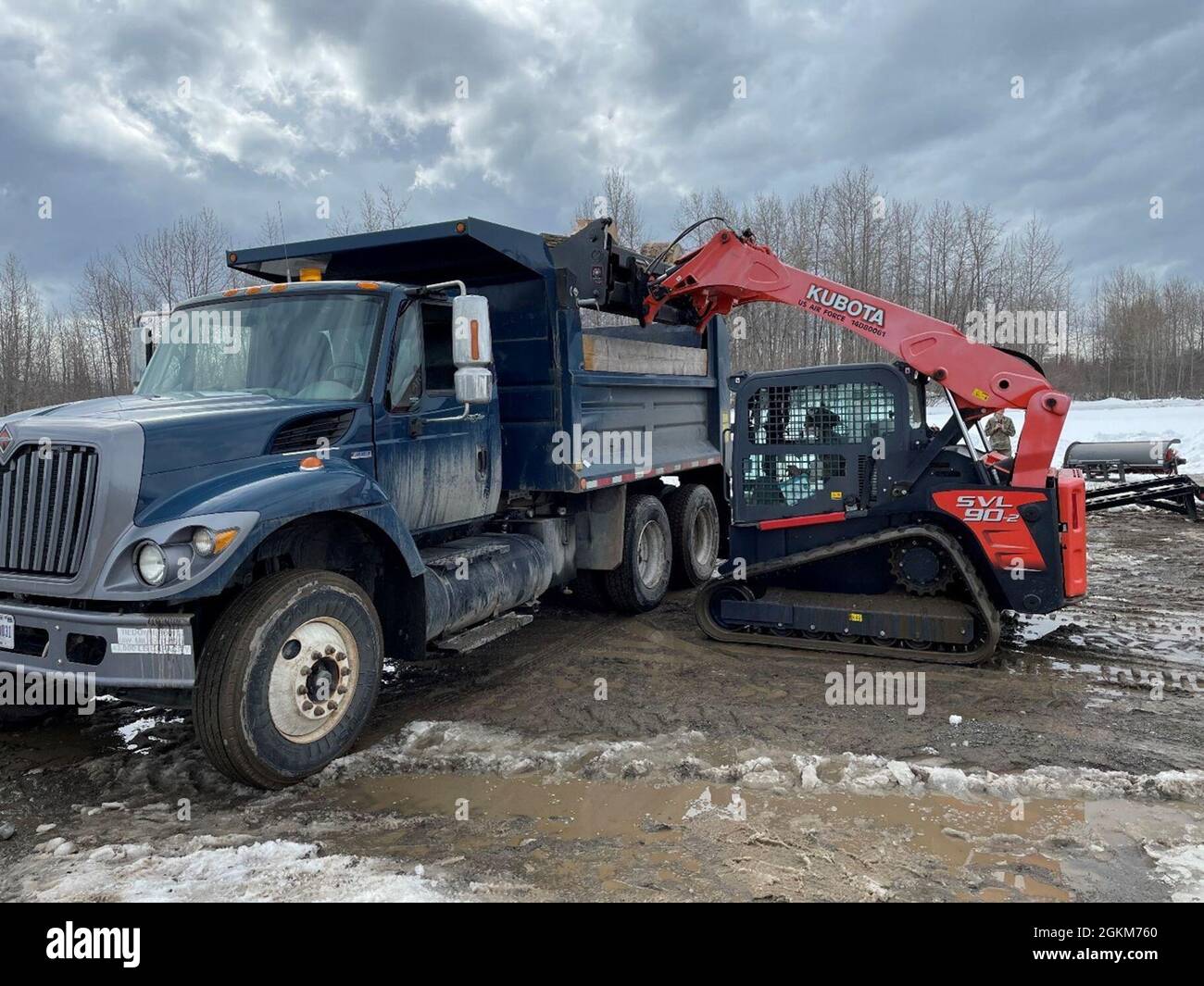 During “Super Drill” week, the 176 CES Heavy Equipment and Structures ...