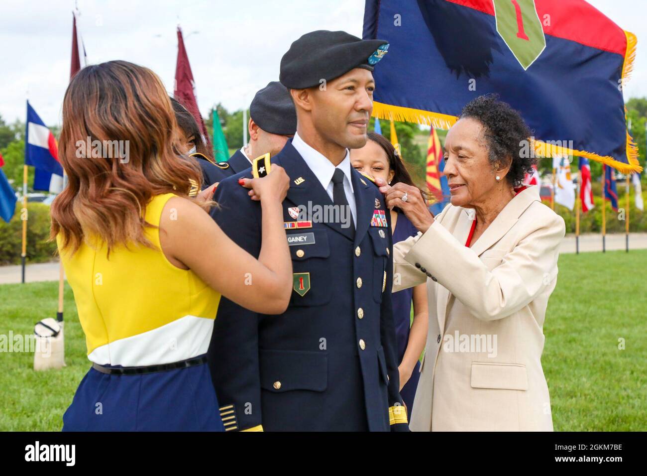U.S. Army Brig. Gen. Andrew Gainey, the deputy commanding general of ...