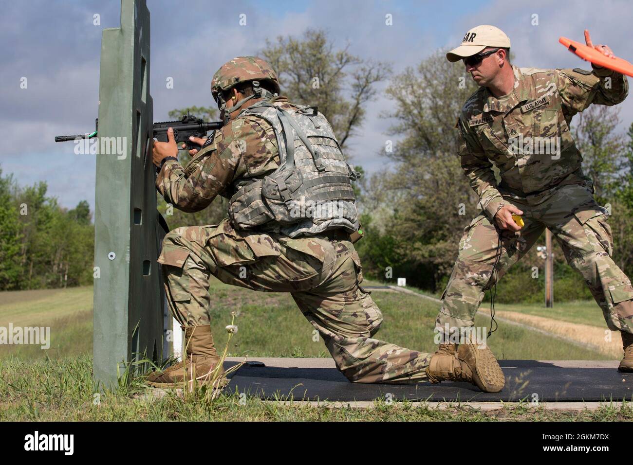 Sgt. Wesley McWilliams, a U.S. Army Reserve Soldier, competes in a ...