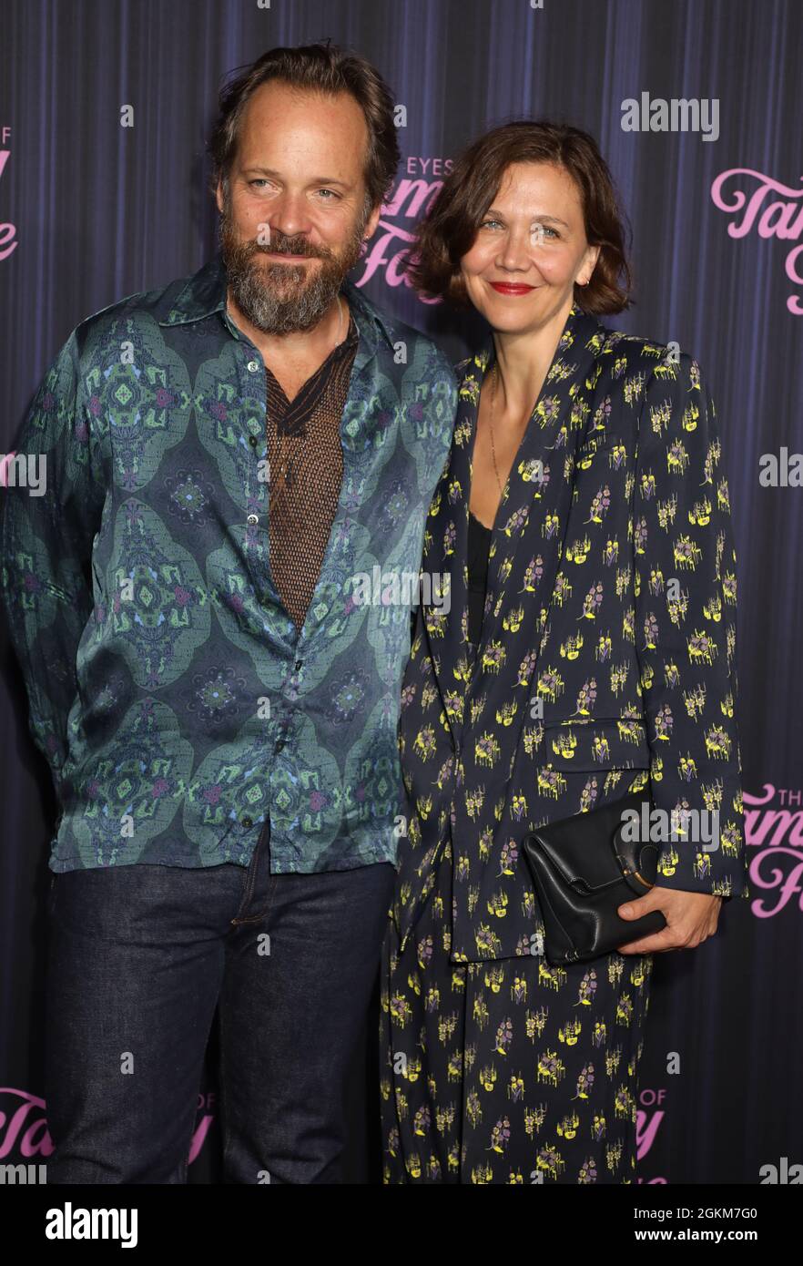 September 14, 2021, New York, New York, USA: Actors PETER SARSGAARD and ...
