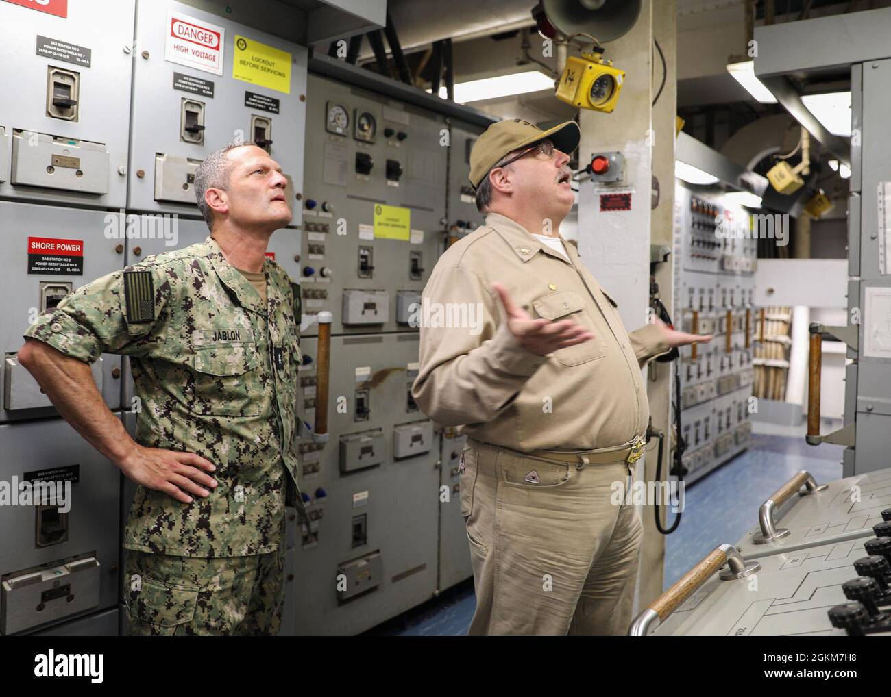 APRA HARBOR, Guam (May 24, 2021) – Rear Adm. Jeff Jablon, commander ...