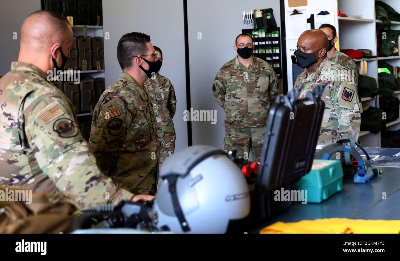 Senior Enlisted Advisor Tony Whitehead, visited Stratton Air National ...