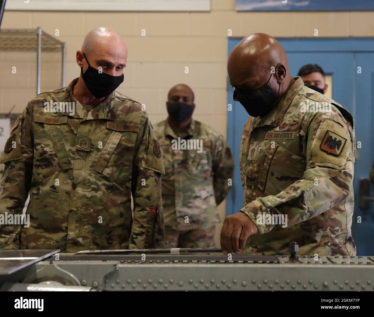 Senior Enlisted Advisor Tony Whitehead, visited Stratton Air National ...