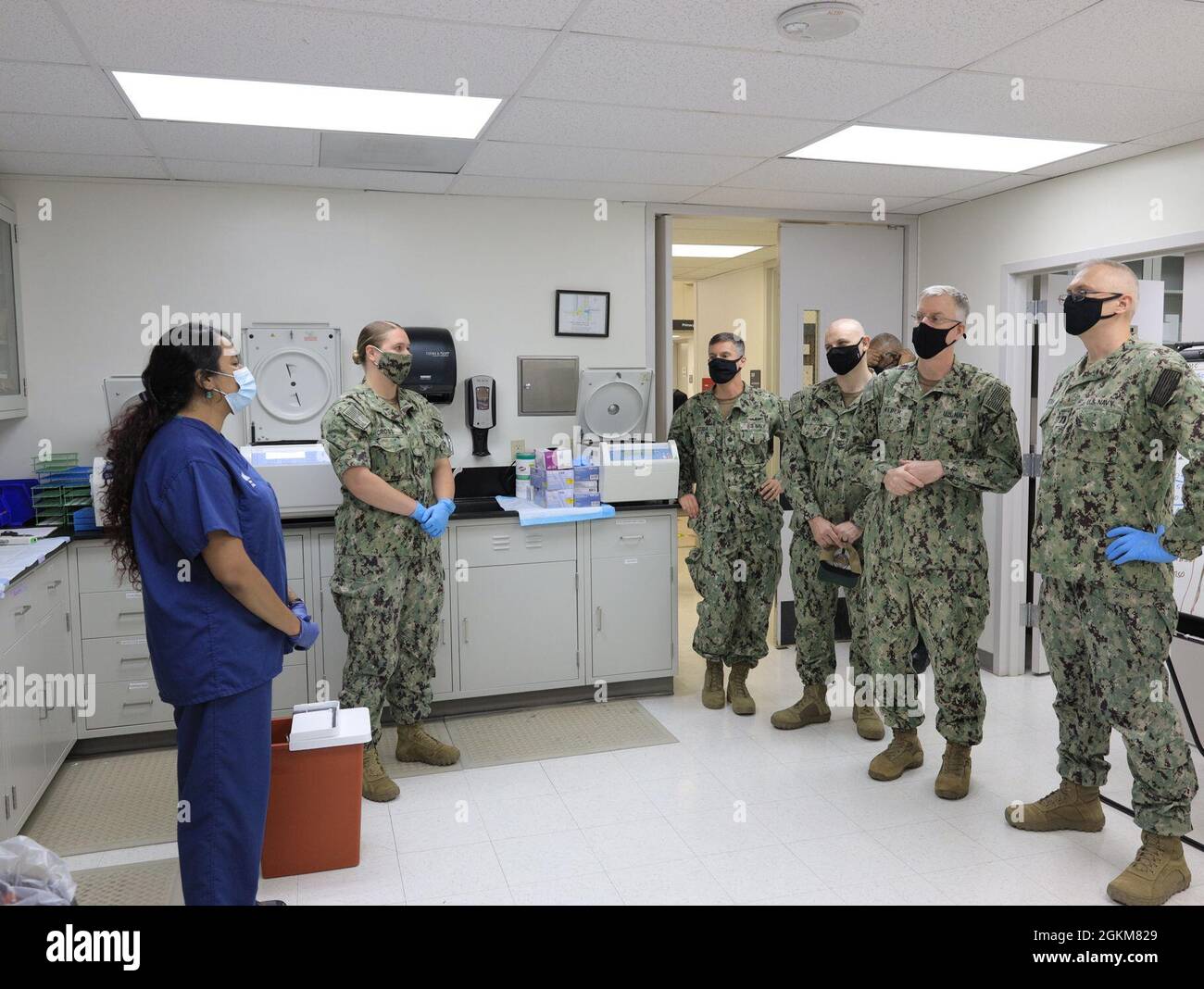 Rear Adm. Tim Weber, Naval Medical Forces Pacific commander, and ...