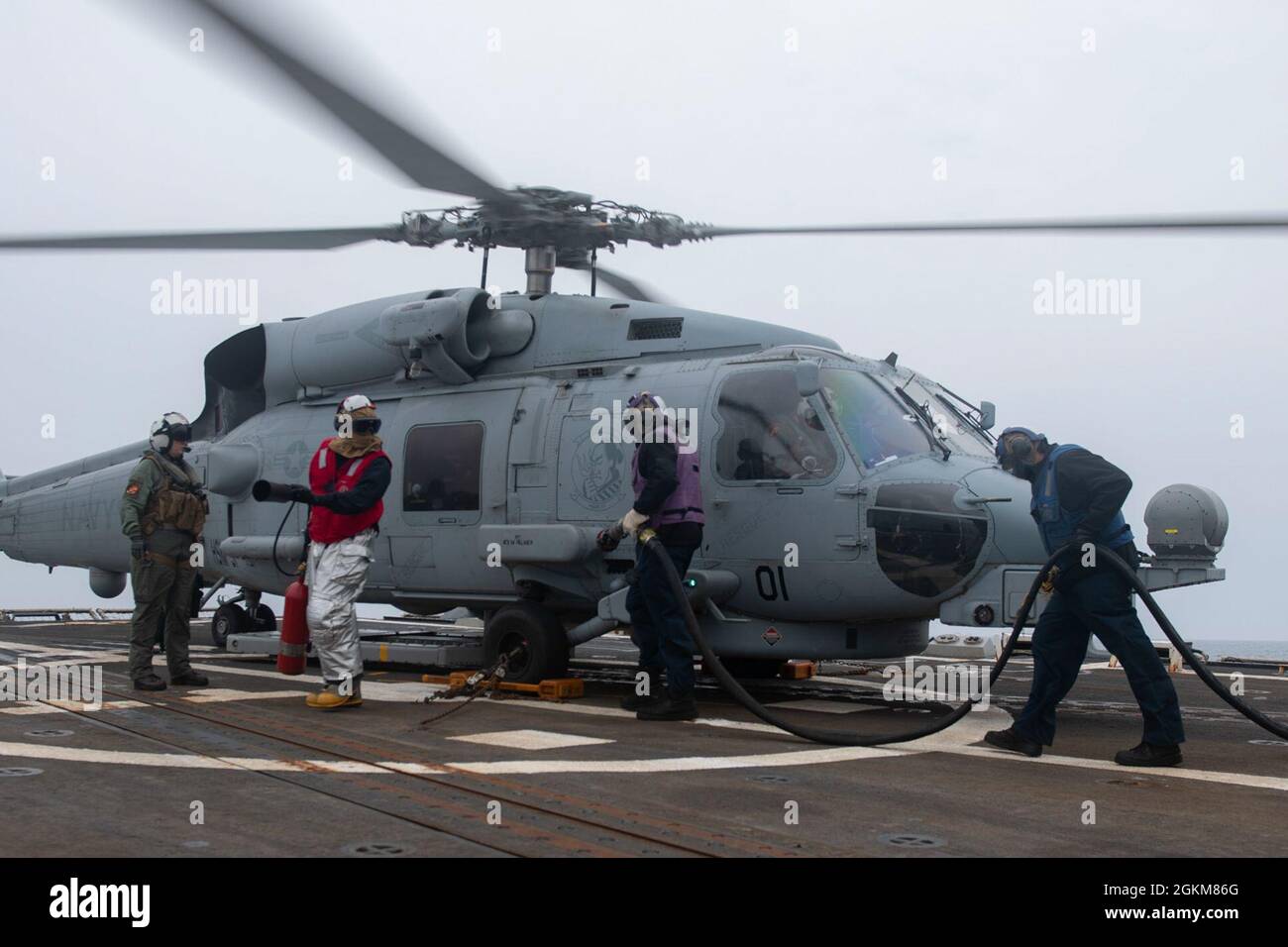 210524-N-HG846-1056 SEA OF JAPAN (May 24, 2021) – Sailors complete ...
