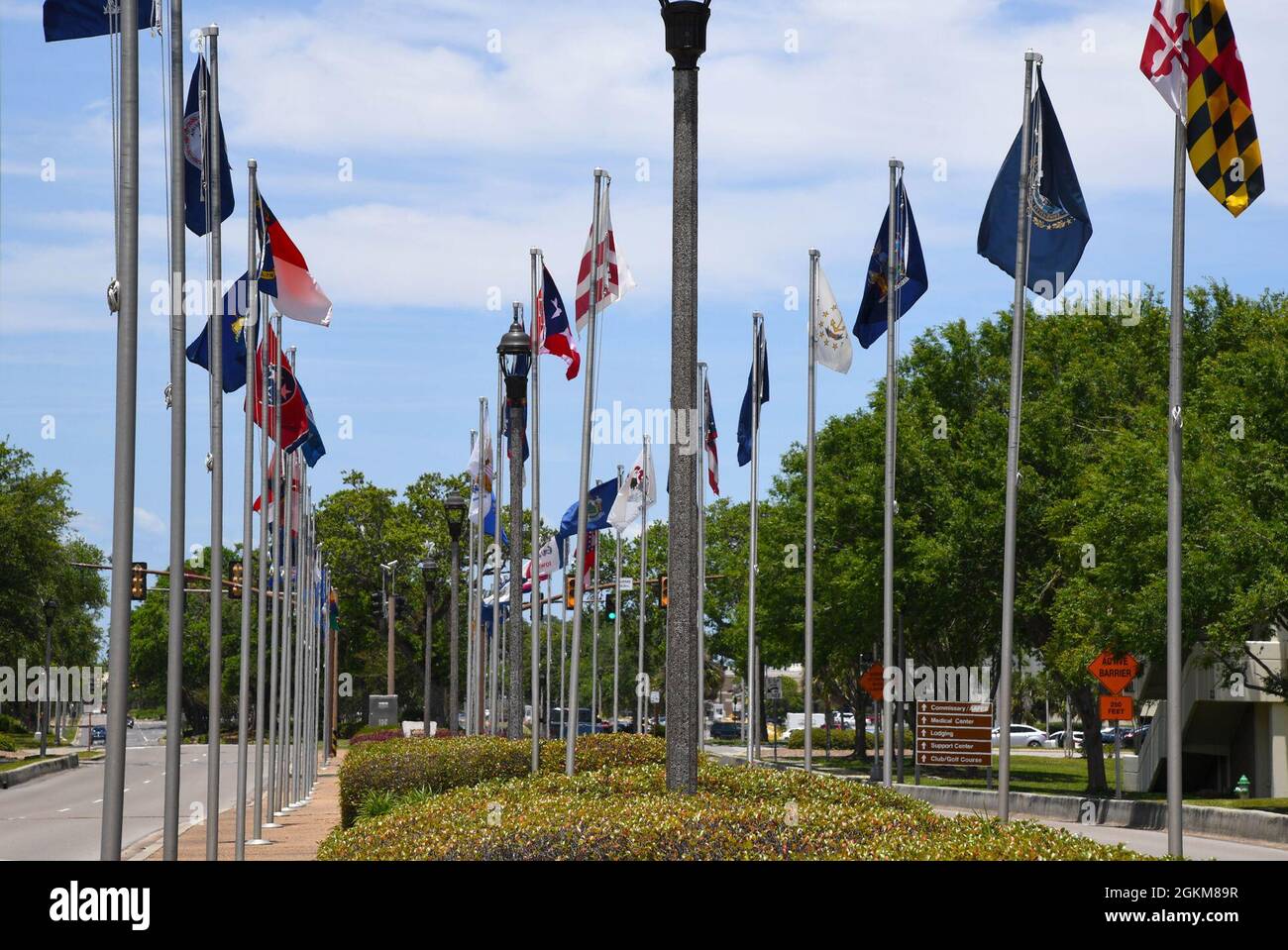 The Boulevard of Flags was established on Oct. 4, 1988 by the John C ...