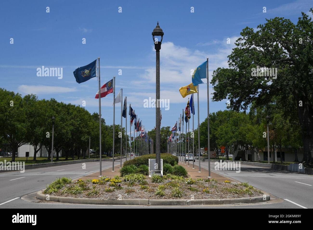 The Boulevard of Flags was established on Oct. 4, 1988 by the John C ...