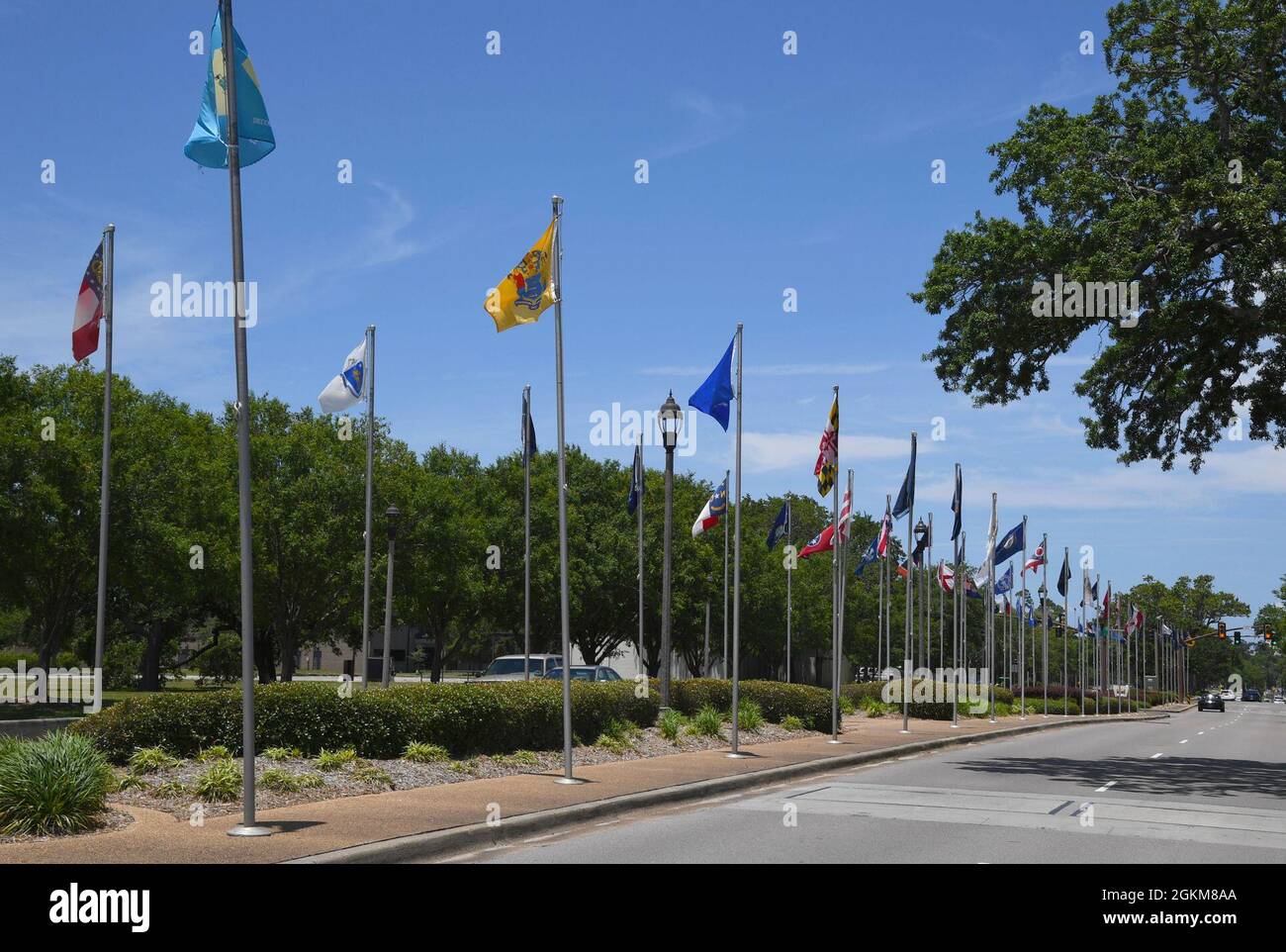 The Boulevard of Flags was established on Oct. 4, 1988 by the John C ...