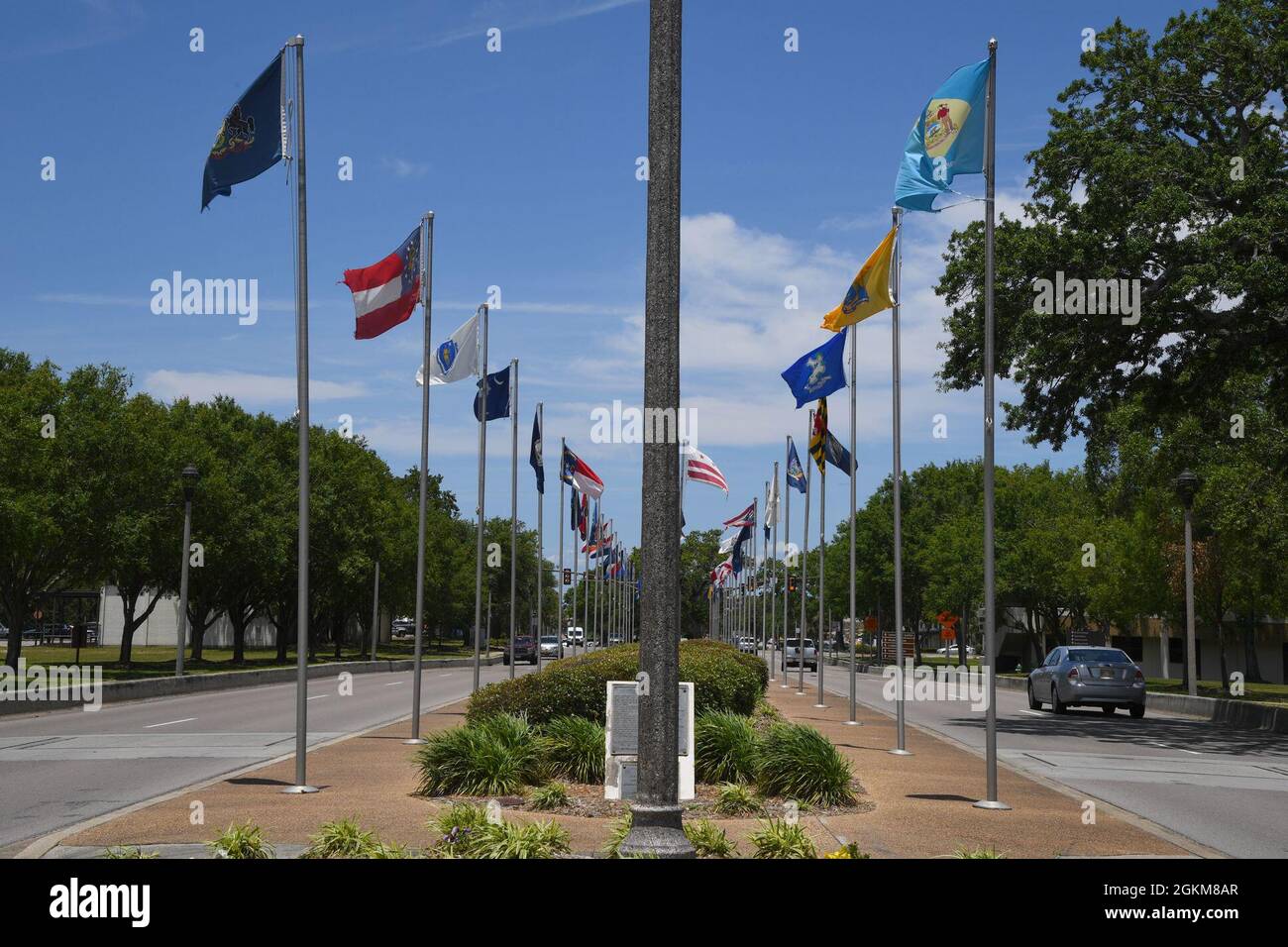 The Boulevard of Flags was established on Oct. 4, 1988 by the John C ...