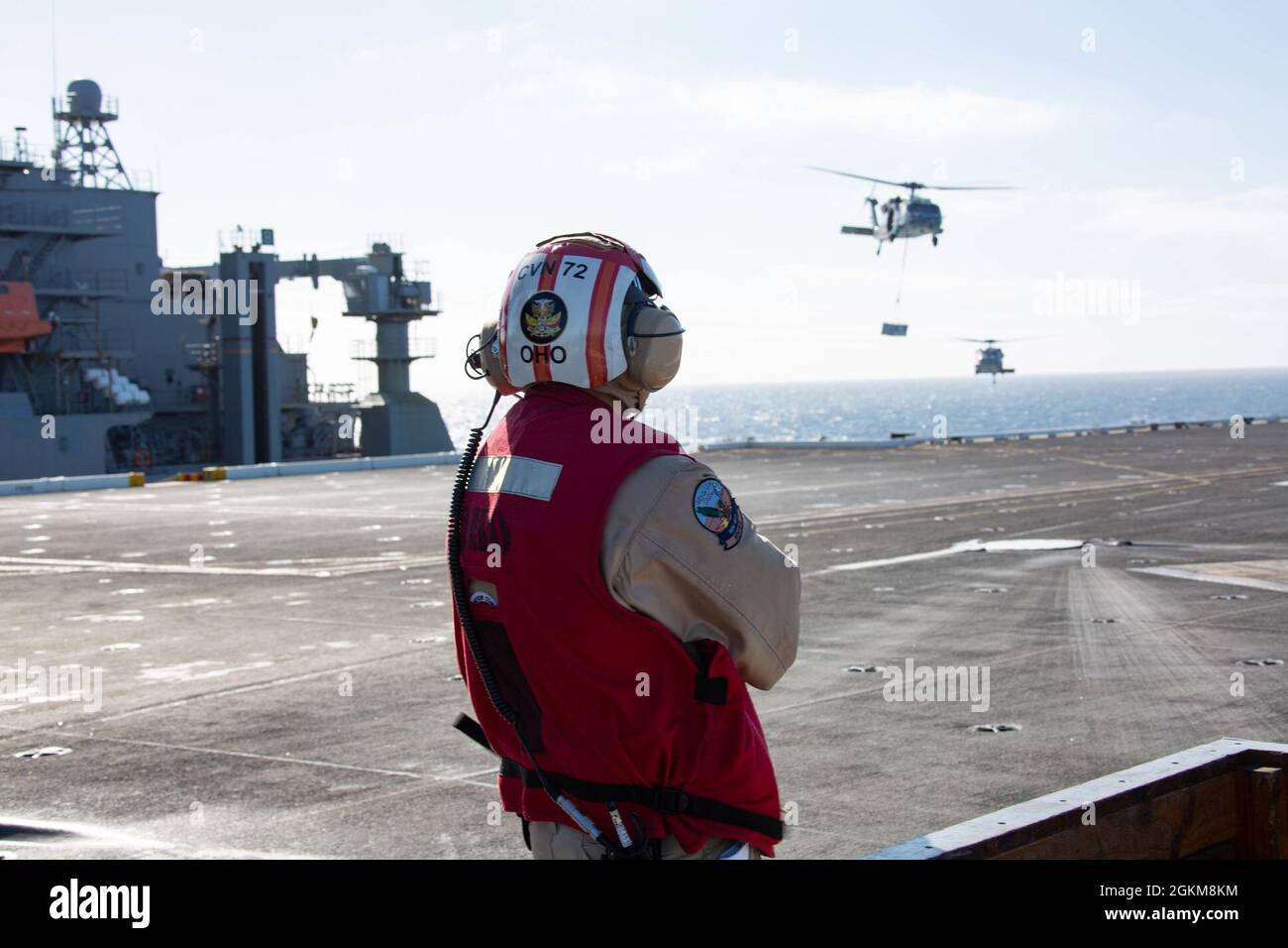 PACIFIC OCEAN (May 24, 2021) Lt. Cmdr. Marvin Bartholomew, the ordnance ...
