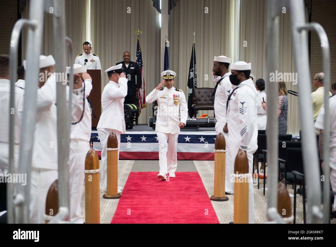 VIRGINIA BEACH, Va. (May 24, 2021) - Cmdr. Steven Cobos, incoming ...