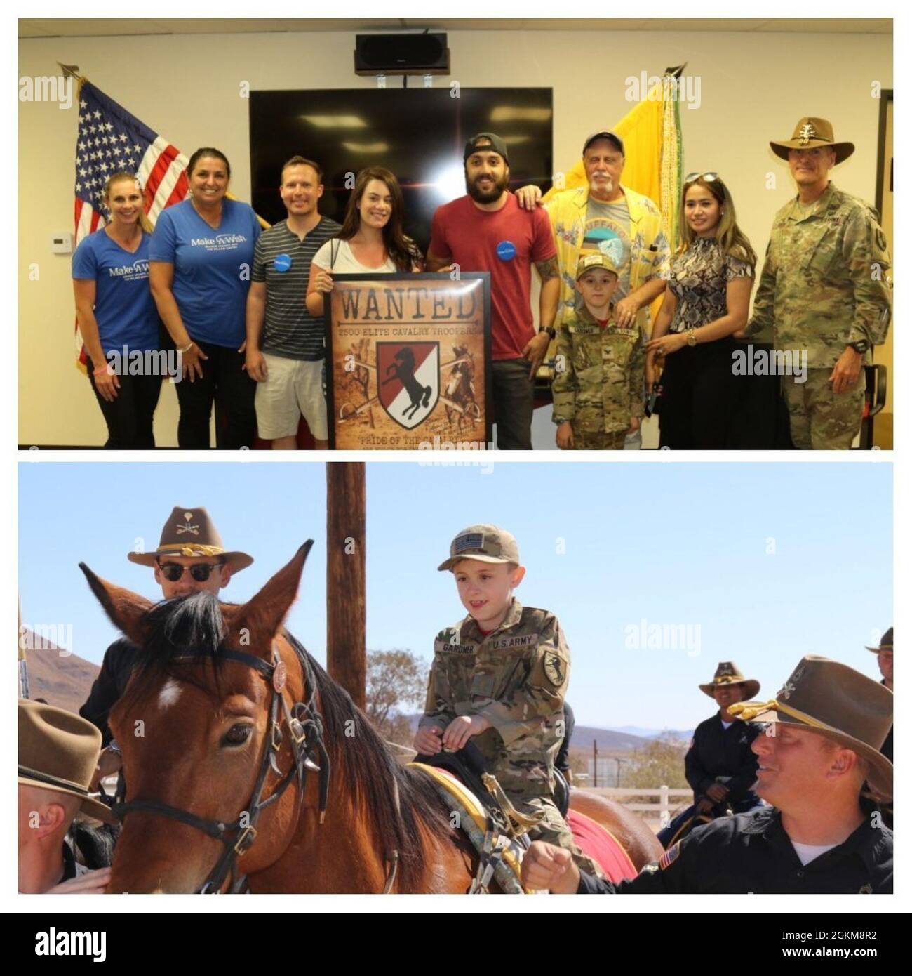 Eight-year-old Carson Gardner, five of his family members and two ...