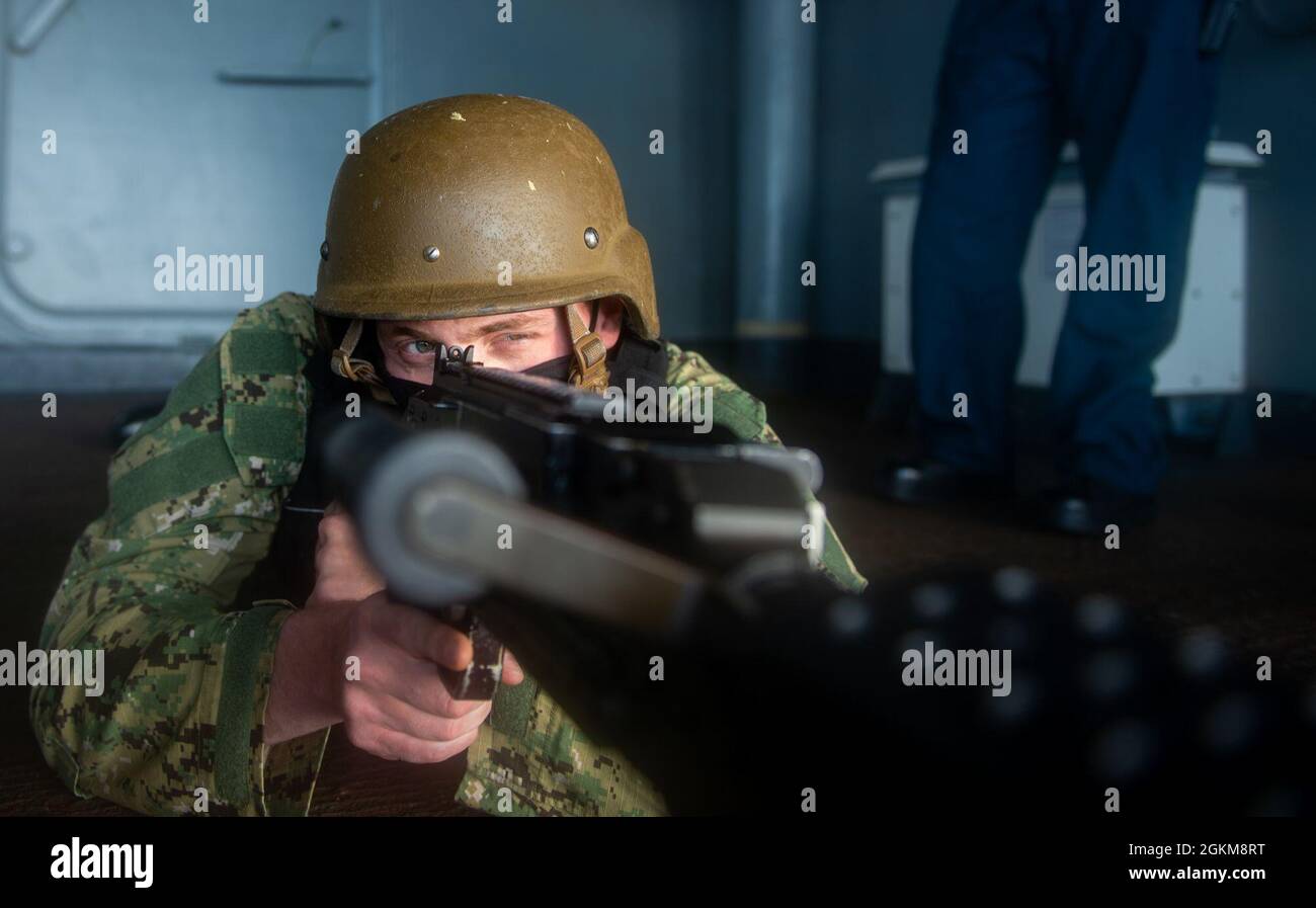 210524-N-NV699-1001 ATLANTIC OCEAN (May 24, 2021) Master-at-Arms 2nd ...