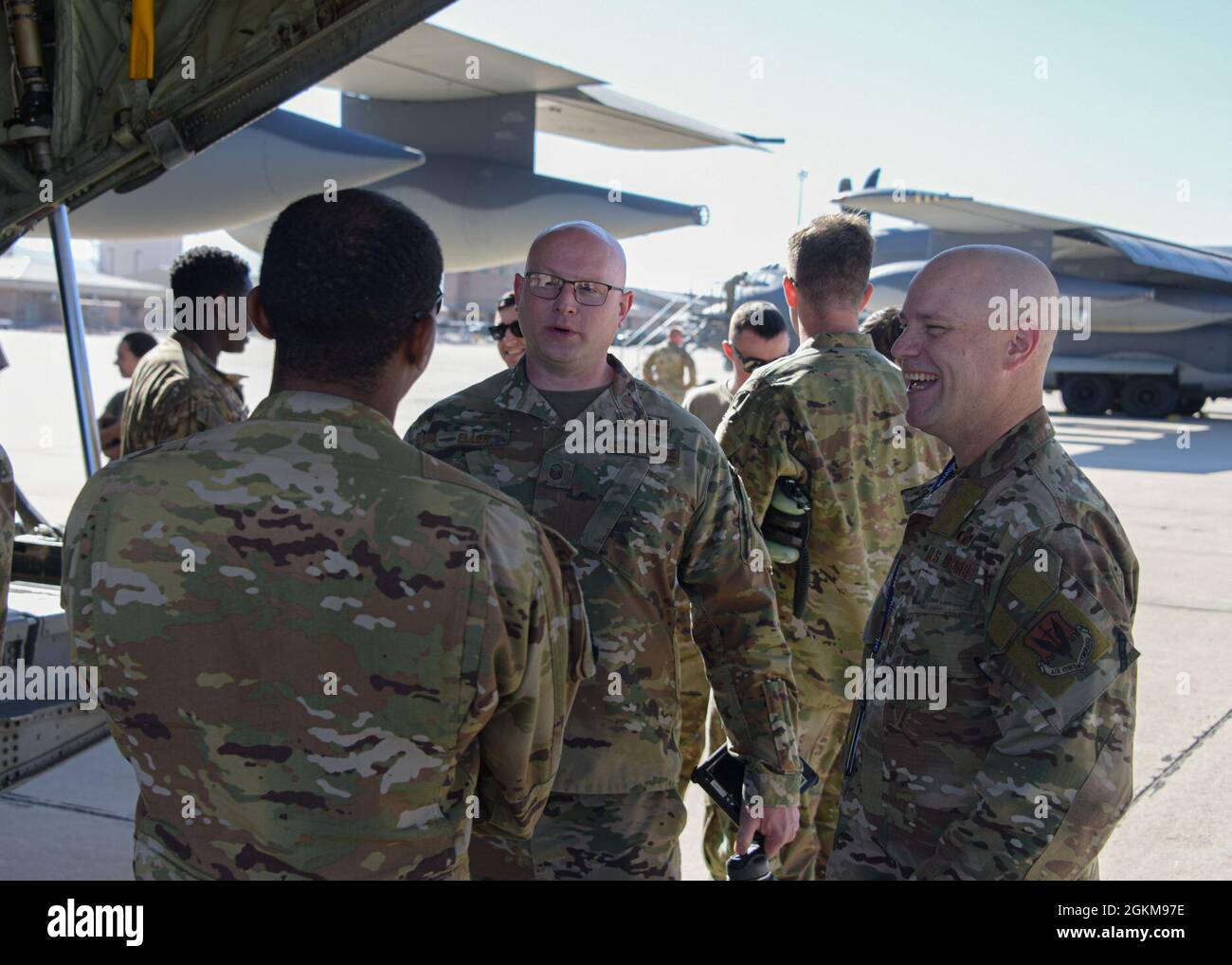 U.S. Air Force Chief Master Sgt. Jason Trickey, 355th Operations Group ...