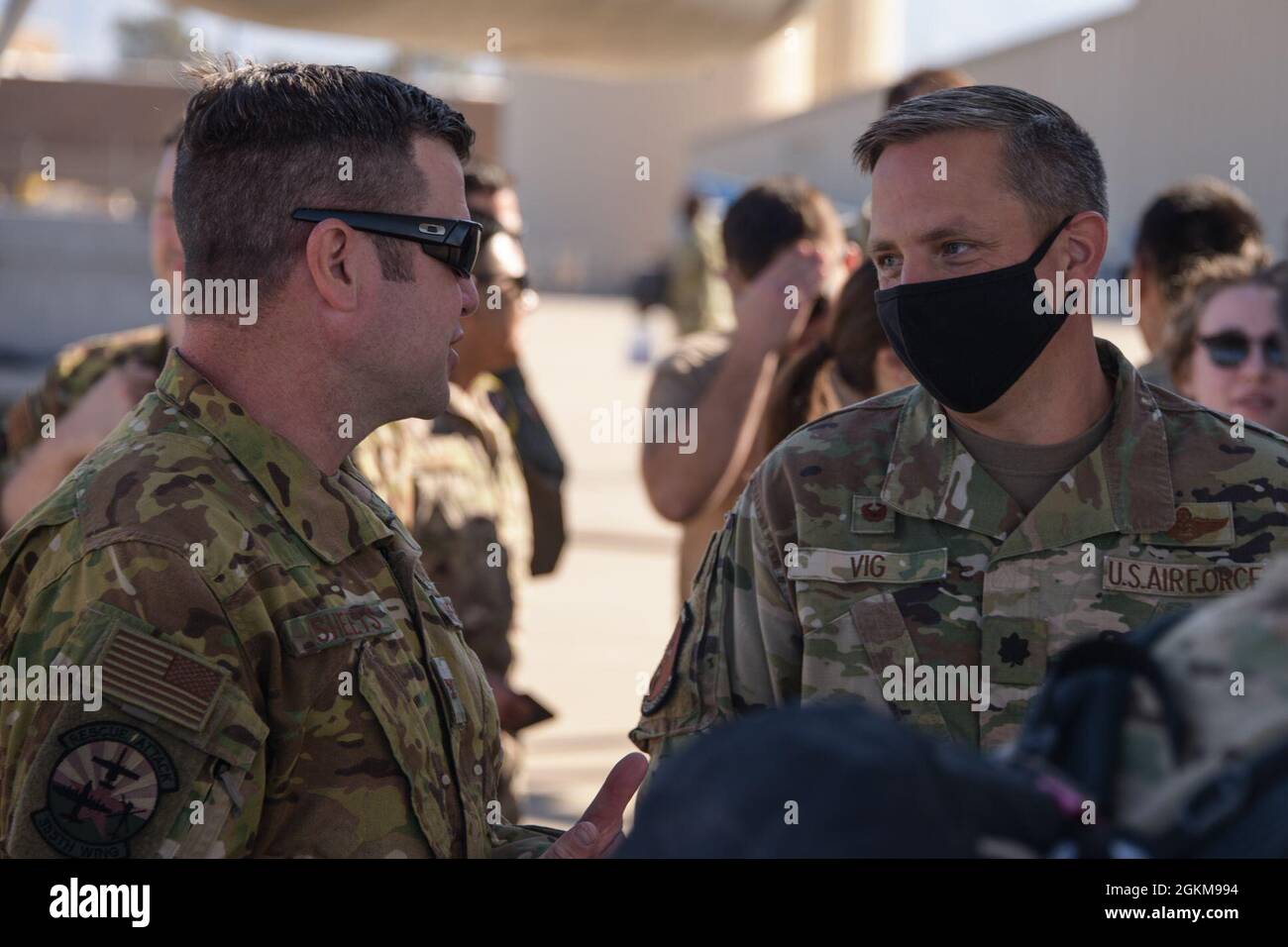 U.S. Air Force Col. Paul Sheets, incoming 355th Wing vice commander ...