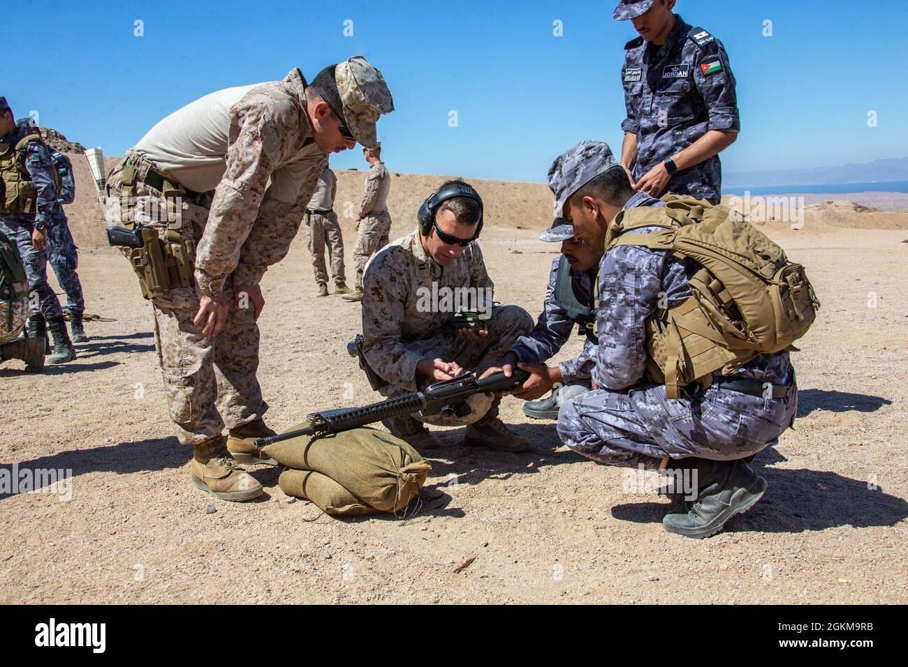 U.S. Marines with 2nd Battalion, 1st Marines, attached to the Special ...