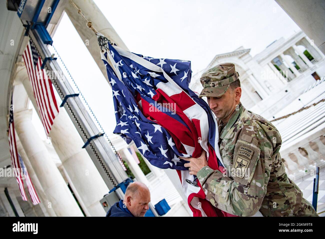U.S. Army Col. Michael Binetti , chief of staff, Arlington National ...