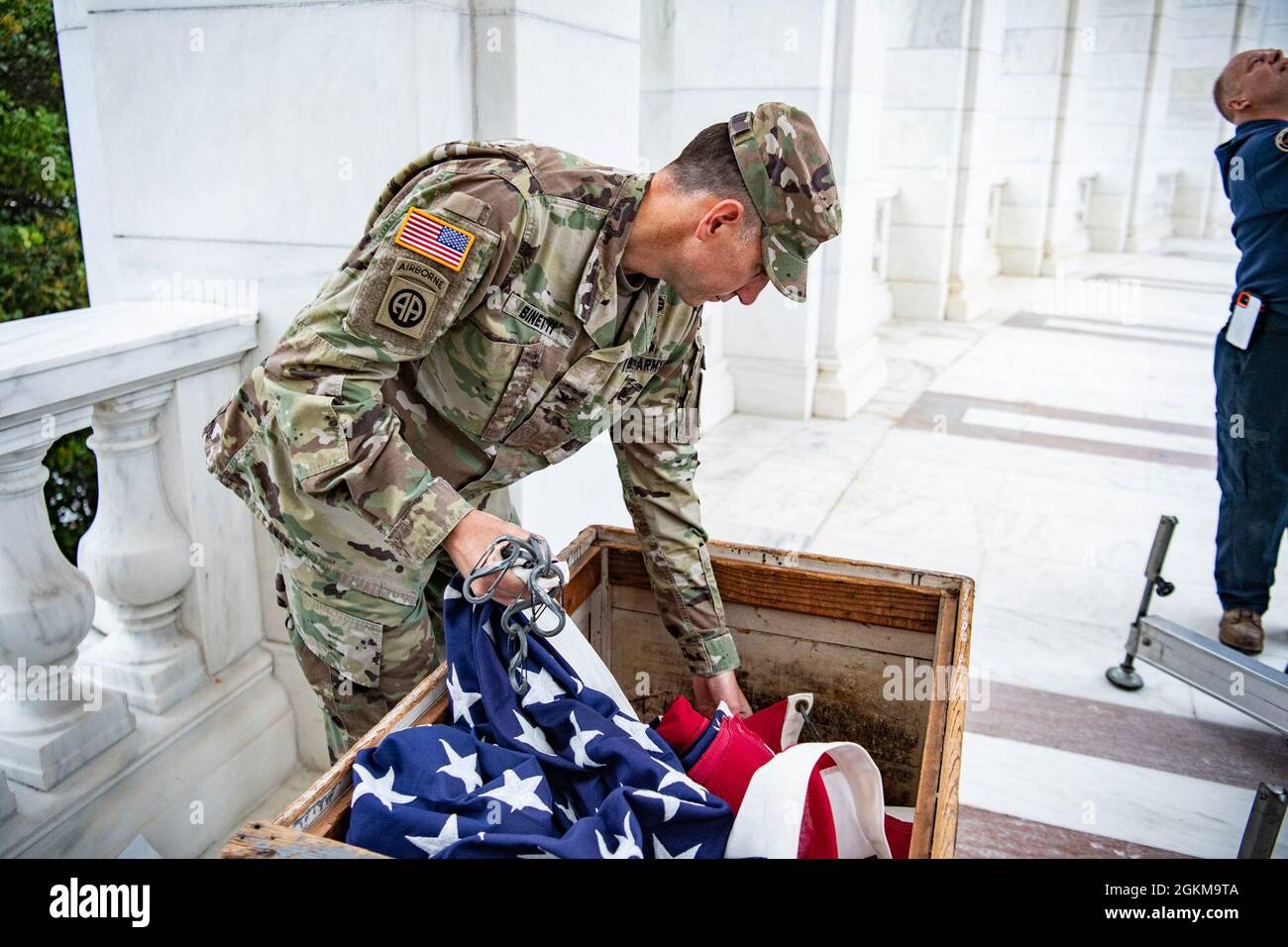 U.S. Army Col. Michael Binetti , chief of staff, Arlington National ...