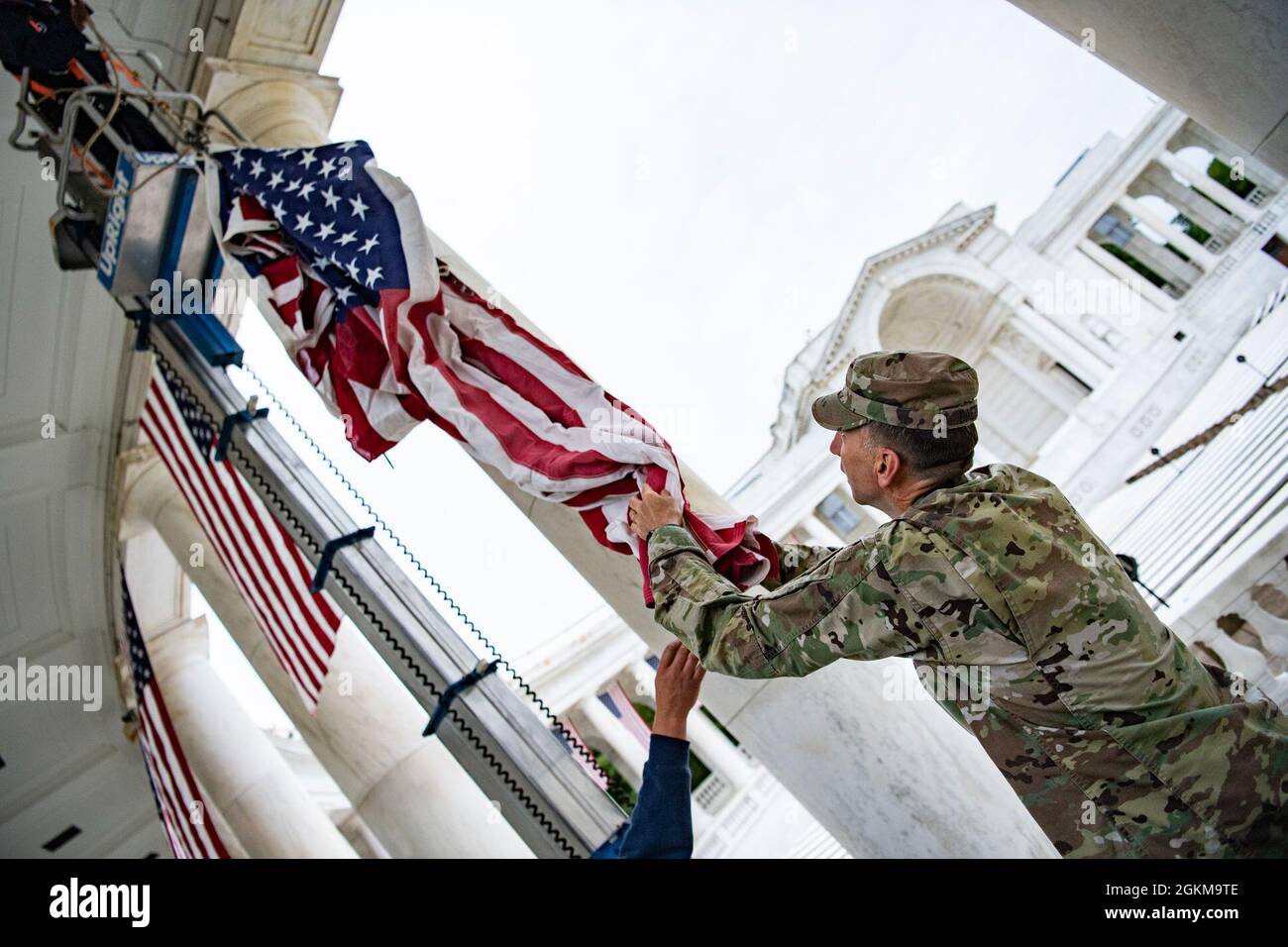 U.S. Army Col. Michael Binetti , chief of staff, Arlington National ...