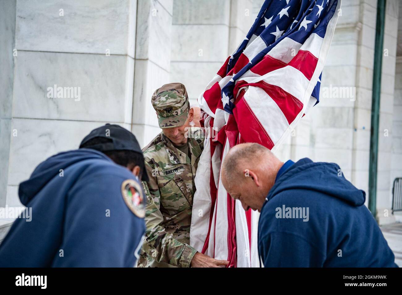 U.S. Army Col. Michael Binetti , chief of staff, Arlington National ...